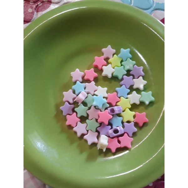 Jual manik bintang lubang besar per 10gr | Shopee Indonesia