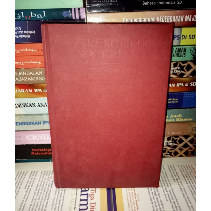 Jual ORI STRENGTH OF MATERIALS PART 1 ELEMENTARY THEORY AND PROBLEMS | Shopee Indonesia