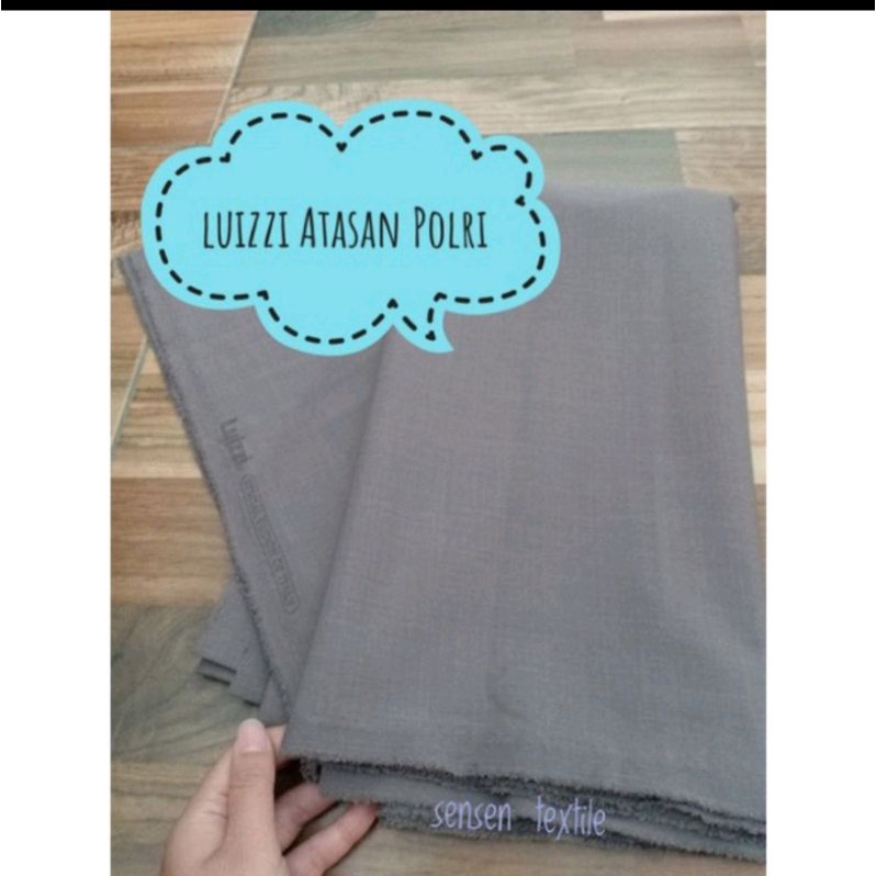 Jual Kain Luizzi seragam Polri Luizzi Polri Luizzi hitam Luizzi cokelat ...