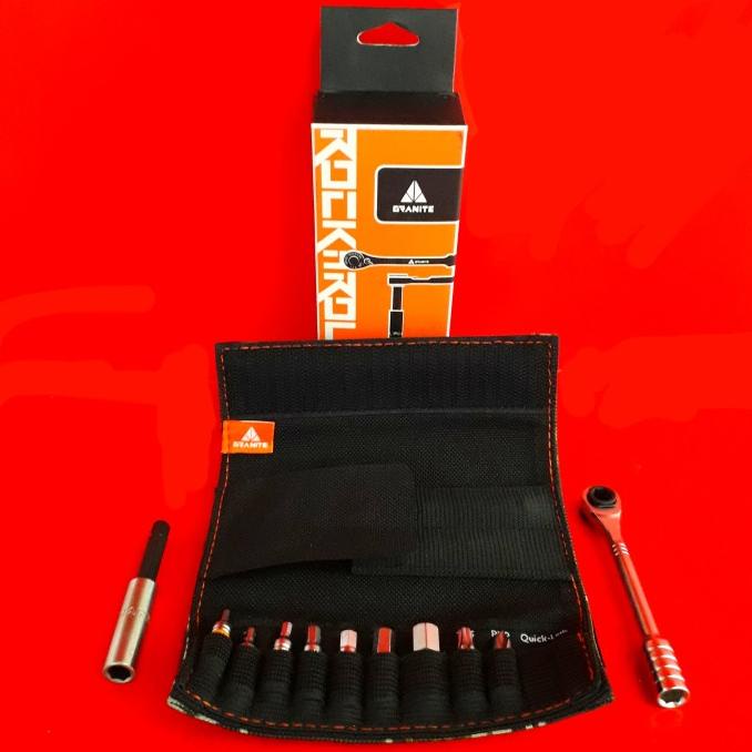 Jual GRANITE ROCK N ROLL MINI RATCHET TOOL KIT - MINI TOOL KIT SEPEDA ...