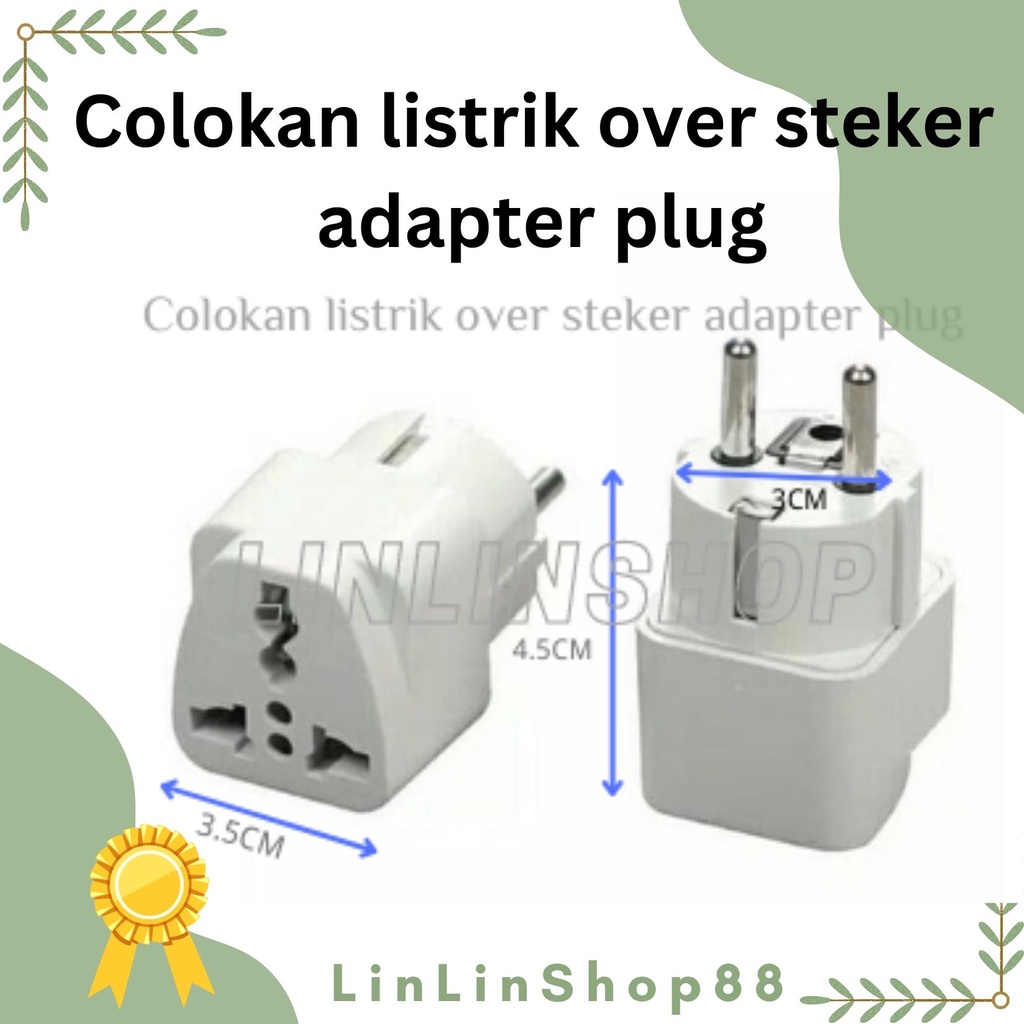 Jual Colokan listrik over steker adapter plug | Shopee Indonesia