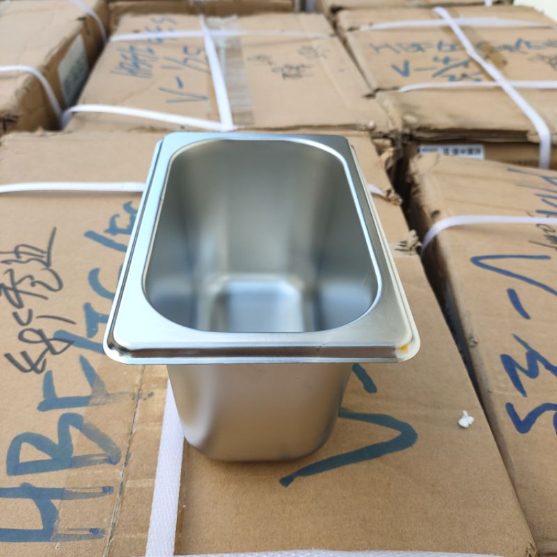 Jual Food Pan Stainless 1/9 x 10cm (17,6 x 10,8 x 10cm) | Shopee Indonesia