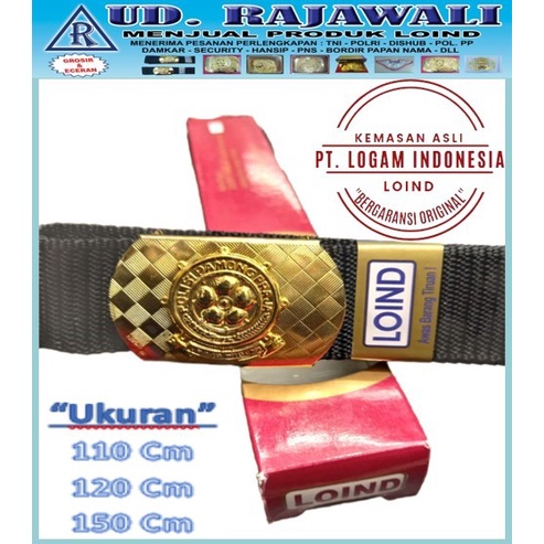 Jual Sabuk Pol PP Loind | Ikat Pinggang Satpol PP Motif BatikBesar Original | Shopee Indonesia