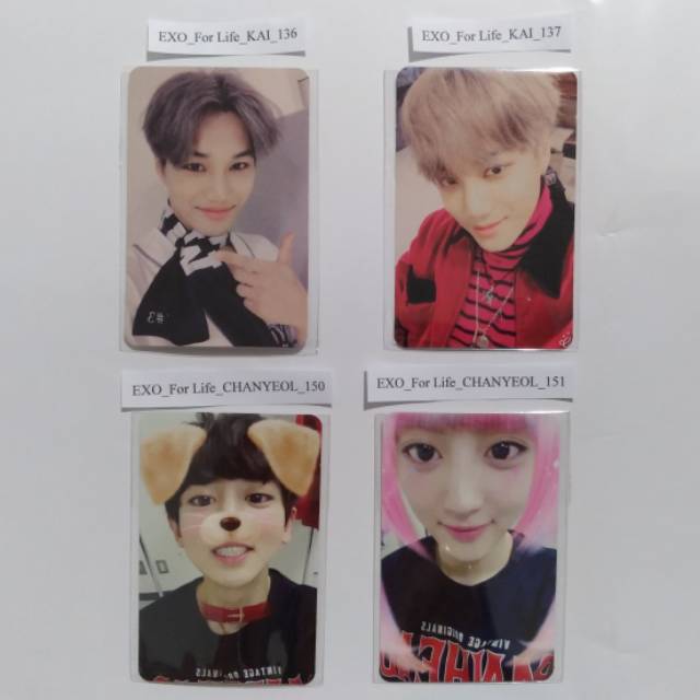 Jual READY PC EXO FOR LIFE CHANYEOL OFFICIAL SMTOWN MUSEUM ARTIST ...