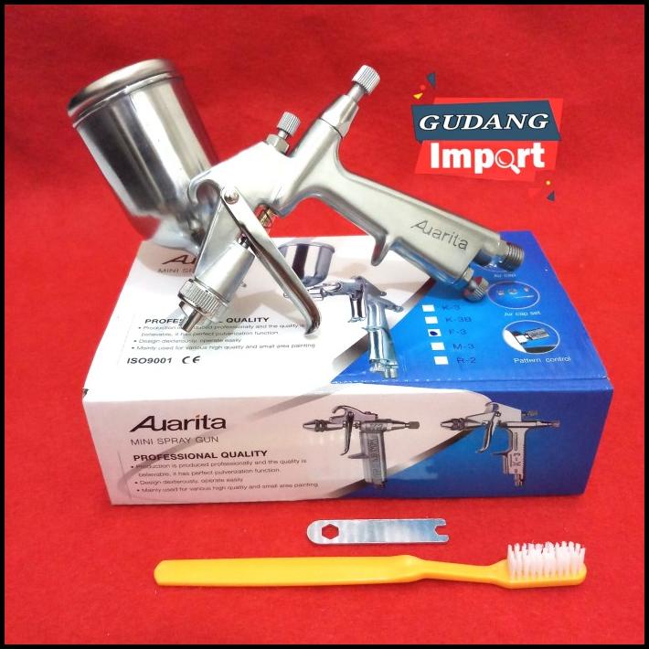 Jual Spray Gun Spraygun Auarita F3 Original Meiji Tekiro | Shopee Indonesia