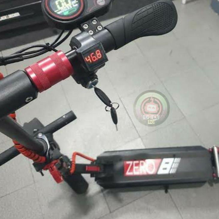 Jual 44 voltmeter kunci kontak display sepeda listrik skuter elektrik e ...