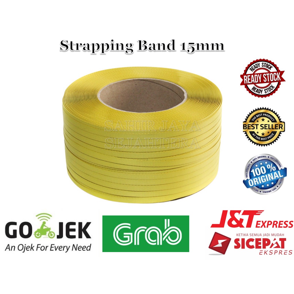 Jual Tali Strapping Band 15mm / Tali Packing Strapping Band / Tali ...