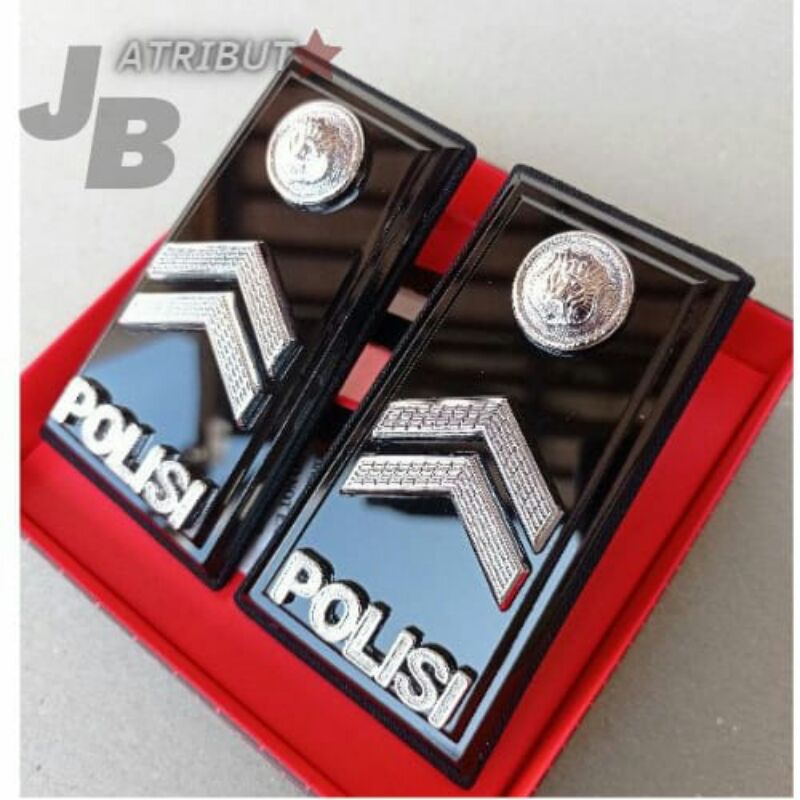 Jual pangkat briptu polisi PDH pul akrilik kilap | Shopee Indonesia