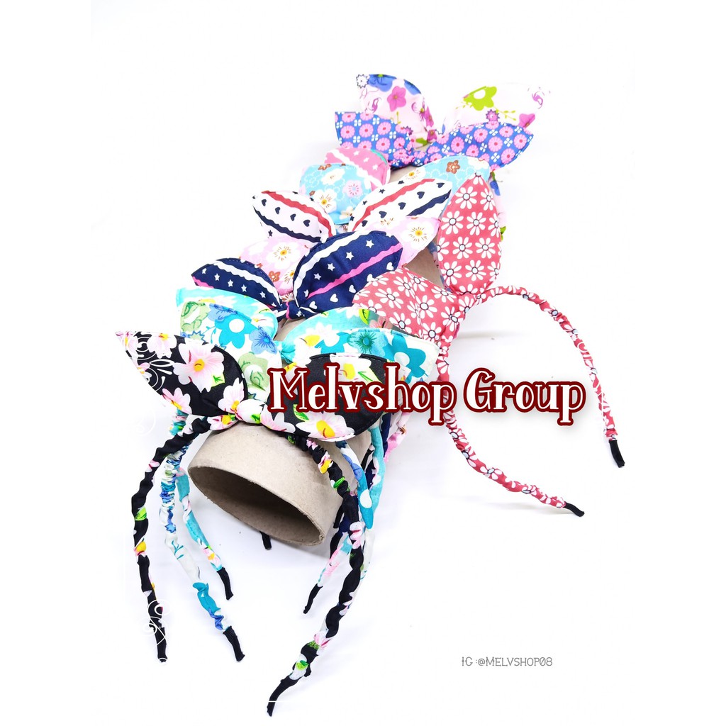 Jual BANDO RAMBUT PITA CHIBI / BANDO BUNNY / Bando Wanita Fashion Korea ...