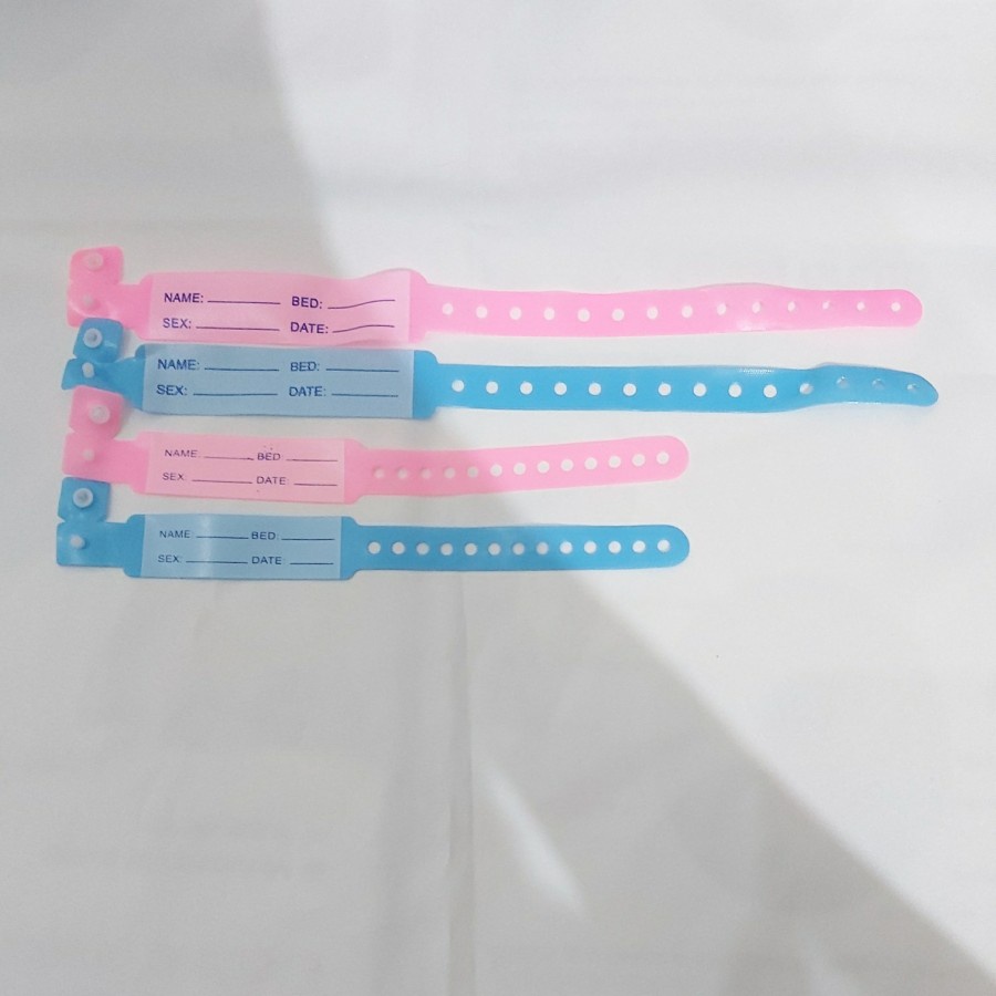 Jual Gelang pasien 100PC ID Band Gelang rumah sakit opname Suncare ...