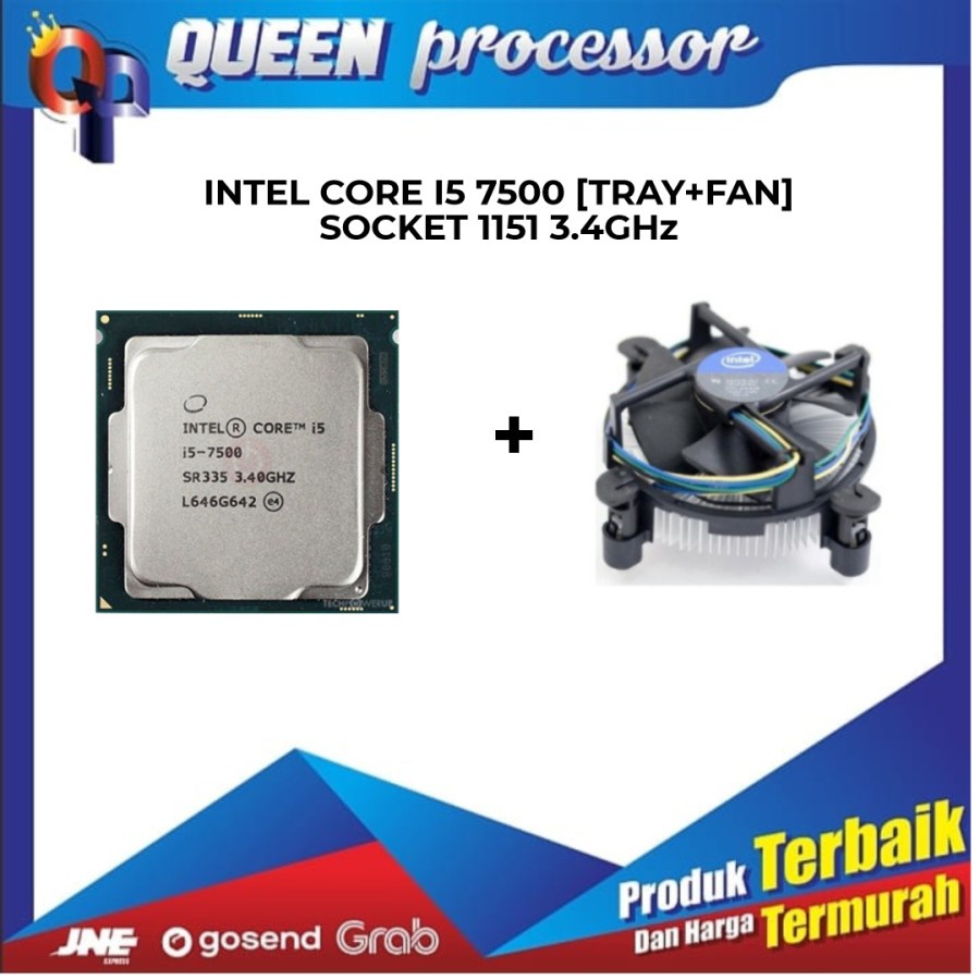Jual PROCESSOR INTEL CORE I5 7500 3.4 GHz SOCKET 1151 TRAY + FAN ...