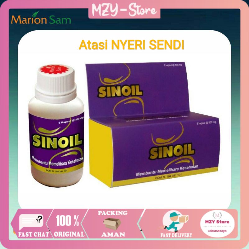 Jual Sinoil Kapsul Sinoliq Spray Atasi Nyeri Sendi dan Pengapuran Sendi ...