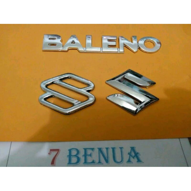 Jual LOGO/EMBLEM SUZUKI BALENO PAKET 5 | Shopee Indonesia