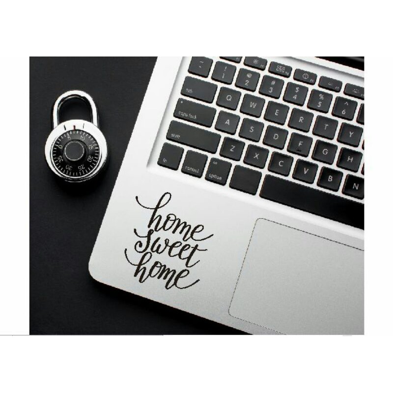 Jual Stiker Quotes Home Sweet Home Kata Laptop Cutting Sticker HP ...
