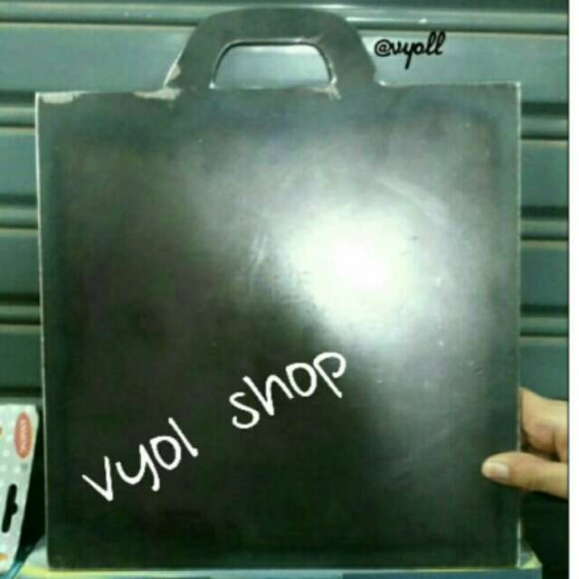 Jual Wajan roti bakar 40cm/wajan kebab/burger/alat bakar sosis ...