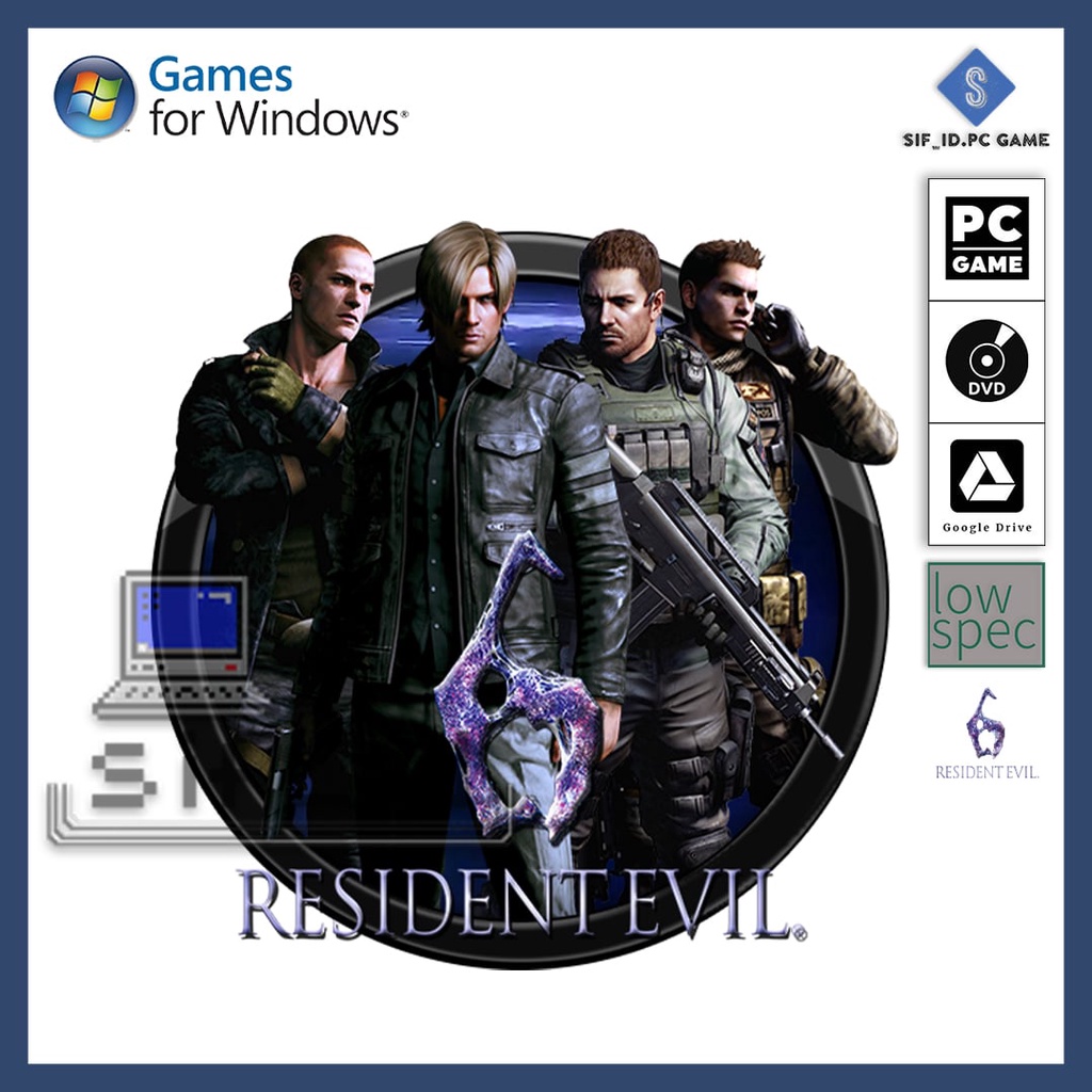 Jual Resident Evil 6 Complete Edition ALL DLC - RE 6 - RE6 - PC Game ...