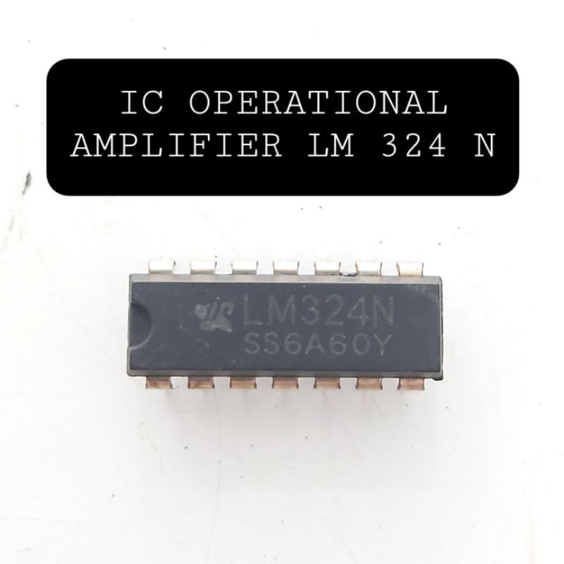 Jual Ic LM324N Operational Amplifier LM 324 N ORIGINAL | Shopee Indonesia
