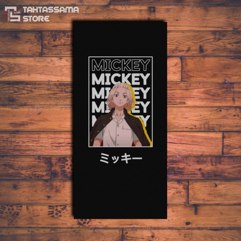 Jual Mikey Anime Tokyo Ravengers, Poster kayu untuk hiasan dinding ...