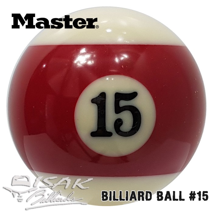 Jual Bola Eceran Nomor 15 - 2.1/4" - Billiard Ball Biliar Pool Besar ...