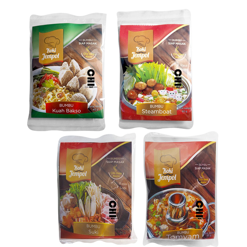Jual Bumbu Instan Koki Jempol (Steamboat / Suki / Tom Yum / Bakso Kuah / Miso Soup) | Shopee ...