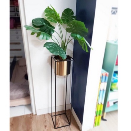 Jual STANDING POT GOLD / RAK BUNGA BESI / STANDING POT BESI / RAK POT ...