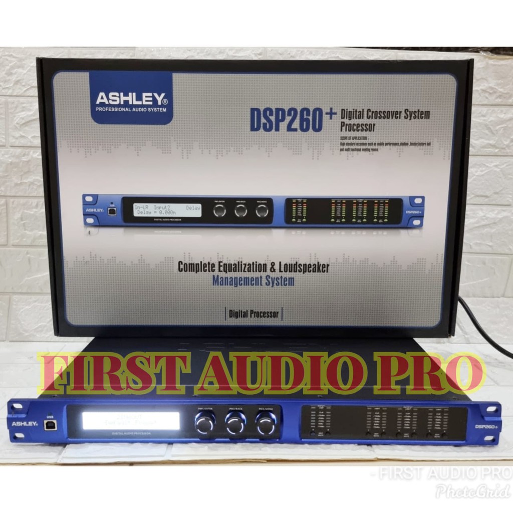 Jual Speaker Management ASHLEY DSP260+ / DSP 260+ 2IN 6OUT ORIGINAL ASHLEY | Shopee Indonesia