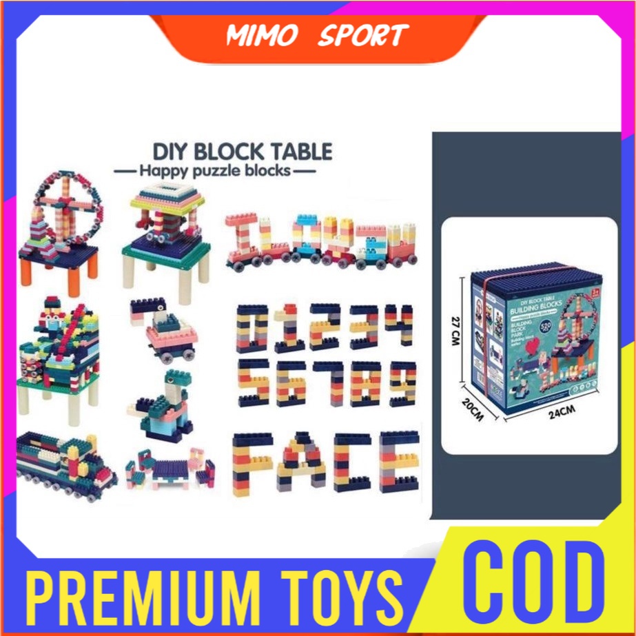 Jual Mainan Permainan Maenan Edukasi Crative Lego Susun Building Block ...