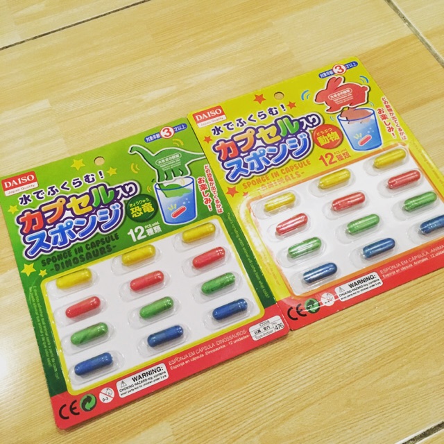 Jual Sponge in Capsule DAISO Wiwiek | Shopee Indonesia