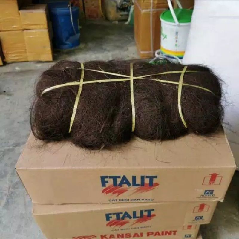 Jual TALI IJUK RESAPAN / IJUK AREN SARINGAN / RESAPAN FILTER KOLAM PE ...