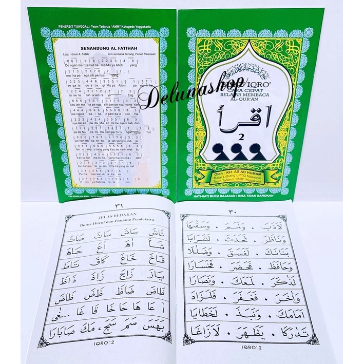 Jual Buku IQRO Anak Ukuran Besar Iqra Balita Satuan Jilid 1 2 3 4 5 6 ...