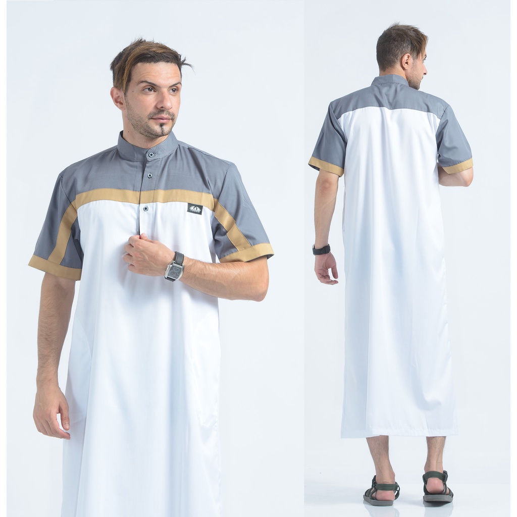 Jual Baju Gamis Assamad Terbaru Dan Kekinian Tersedia 2 Pilihan Warna ...