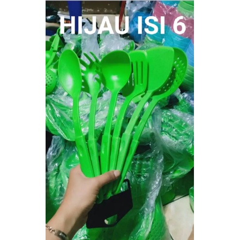 Jual Sepatula nilonn full warna 4 pcs | Shopee Indonesia