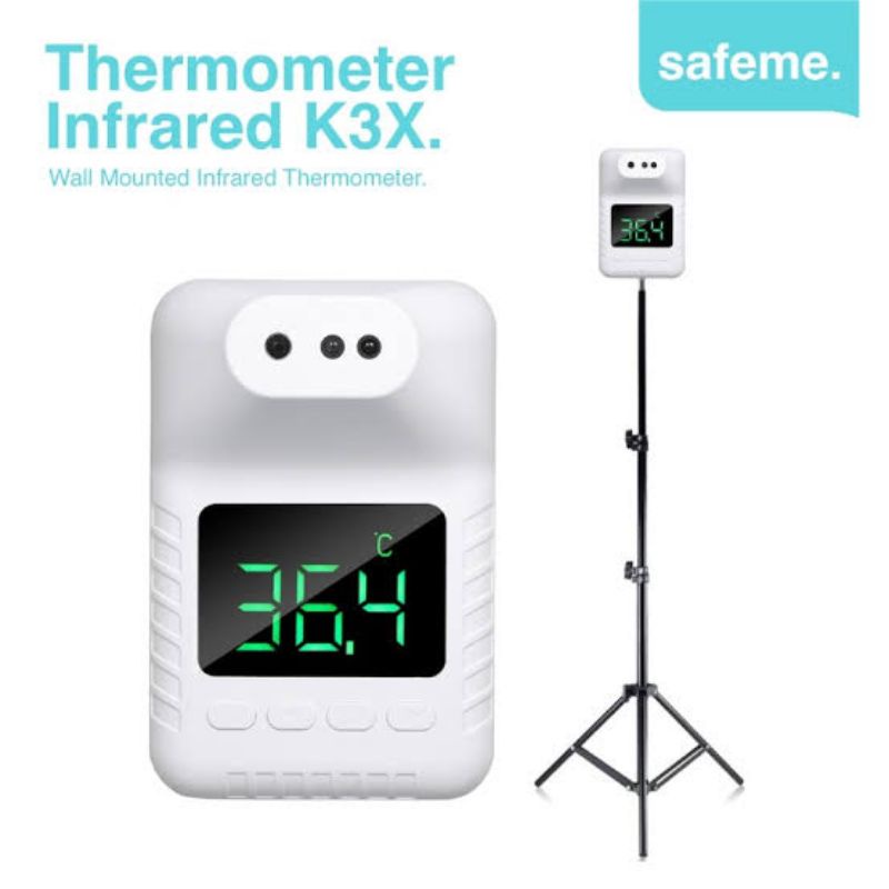 Jual Thermometer Infrared K3X Dengan Stand Tripod / Termometer Cek Suhu ... Jual Thermometer Infrared K3X Dengan Stand Tripod / Termometer Cek Suhu ...