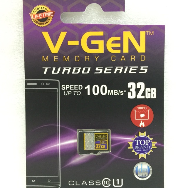 Jual Memory V-Gen Micro SD Class 10 32GB TURBO SERIES - Memori Card ...