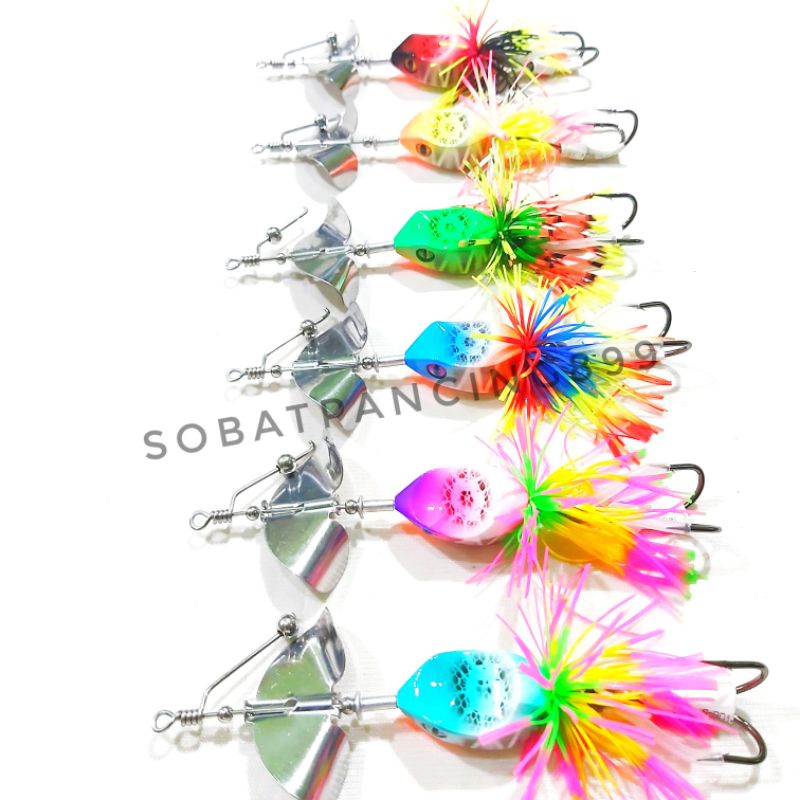 Jual umpan casting gabus slaish bait rattle 3.5cm 17 gr | Shopee Indonesia