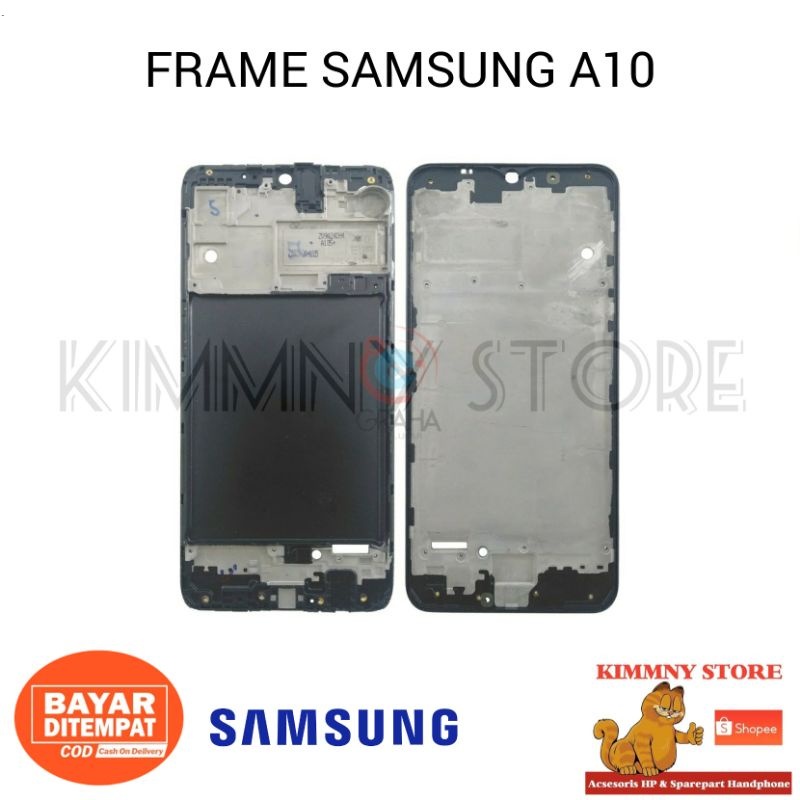 Jual FRAME BEZEL BEZZEL TULANG TENGAH TATAKAN LCD SAMSUNG GALAXY A10 ...