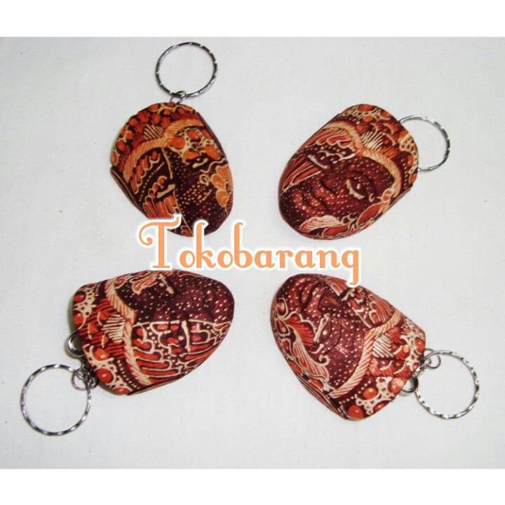 Jual Souvenir Oleh-oleh Khas Jogja Gantungan Ganci Topeng Batik Cantolan Kunci Topeng Wayang ...