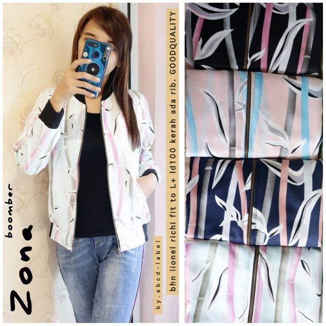 Jual PRINCESS OS / ABCD LABEL / JAKET BOOMBER / ZONA BOOMBER | Shopee ...