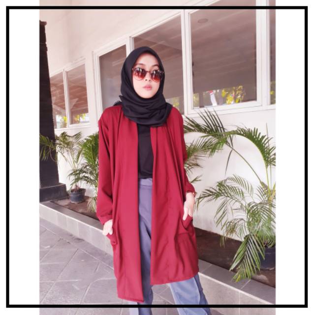 Jual RIHANA BASIC OUTER (DAILY OUTER) | Shopee Indonesia