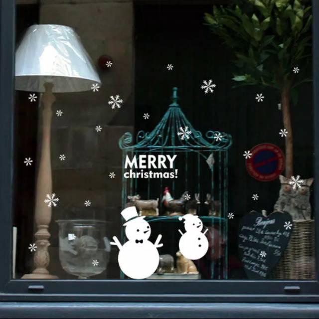 Jual Sticker kaca. Bisa dilepas dan dipasang lagi (melekat tanpa lem ...