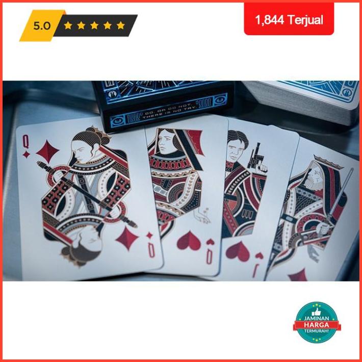 Jual Extra Cashback Theory11 Kartu Remi Import Star Wars Light Side ...