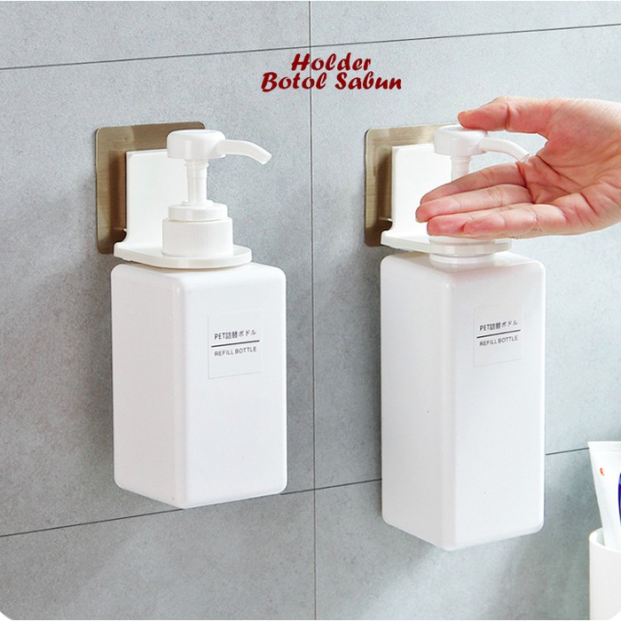 Jual BATHROOM HOLDER BOTOL SHAMPOO HOLDER BOTOL SABUN / GANTUNGAN BOTOL ...
