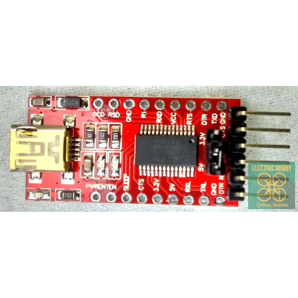 Jual FTDI USB FT232RL To TTL Serial Module Converter | Shopee Indonesia