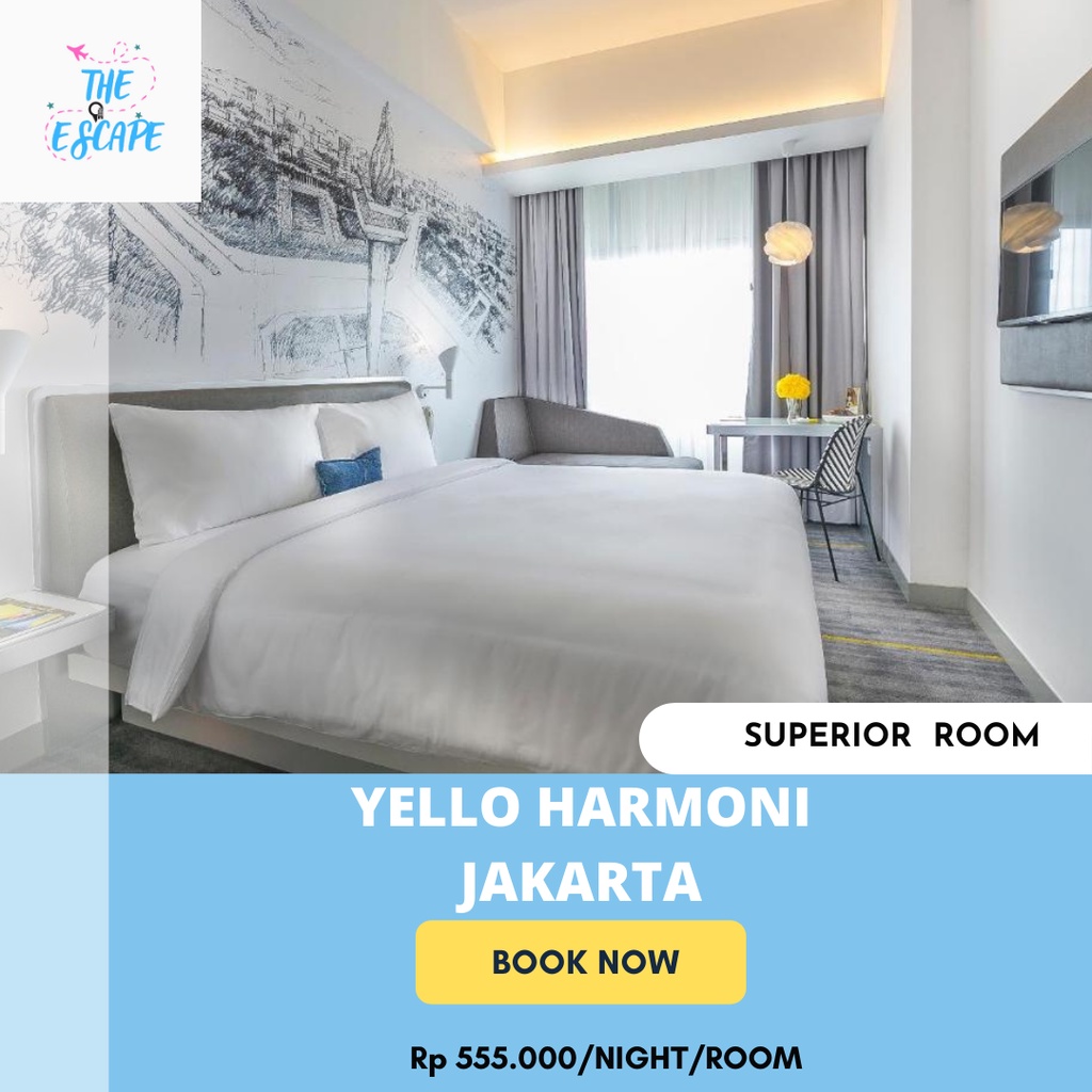 Jual PROMO VOUCHER HOTEL YELLO HARMONI JAKARTA | Shopee Indonesia