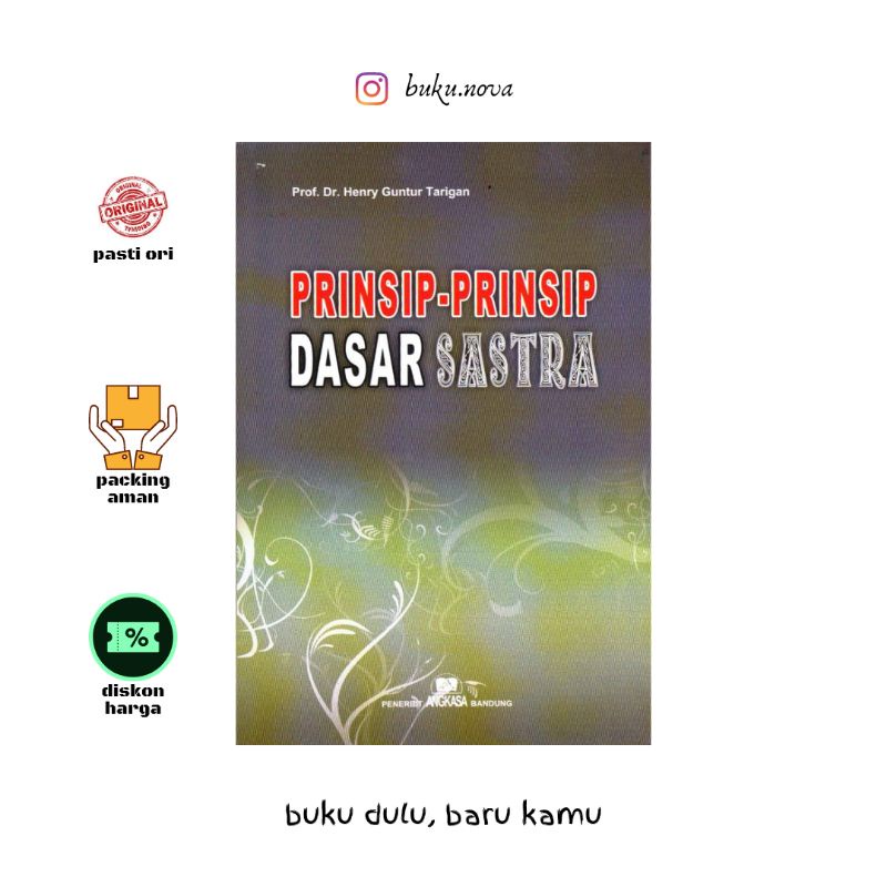 Jual Buku Prinsip-Prinsip Dasar Sastra | Shopee Indonesia