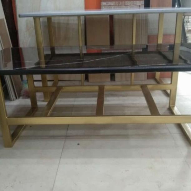 Jual Granit Top Table Meja Makan 60X120 (Tinggi Kaki 70Cm) Mm8198 ...
