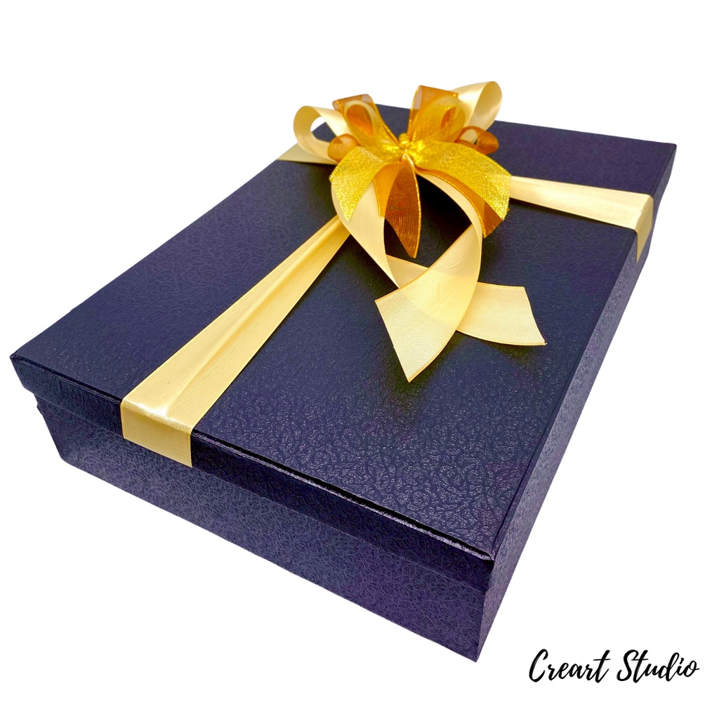 Jual Kotak kado Gift Box 35x25 cm Tinggi 8 cm | Shopee Indonesia