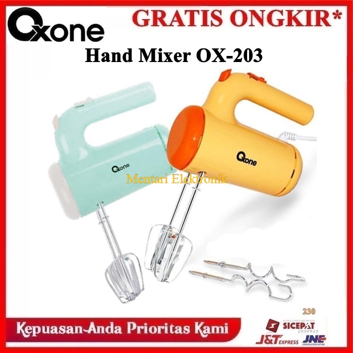 Jual OXONE Cute Hand Mixer OX-203 / Mixer Tangan Pencampur Pengaduk ...
