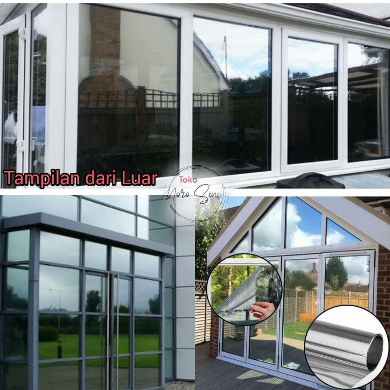 Jual KACA FILM ONE WAY / SILVER BLACK / SPARTA / KACA FILM CERMIN ...
