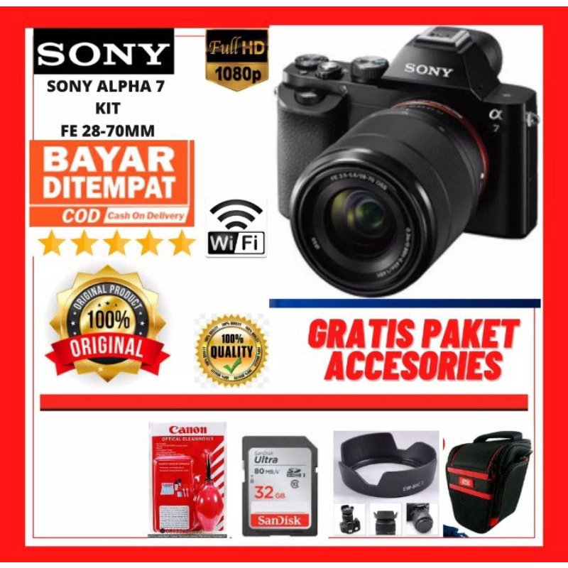 Jual SONY ALPA 7 KIT FE 28-70MM | Shopee Indonesia